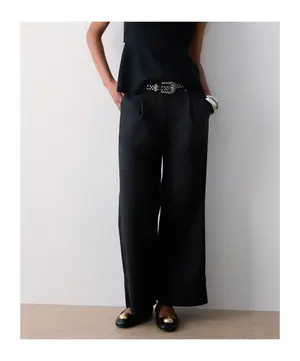 Liu Jo Flared Pleated Trousers