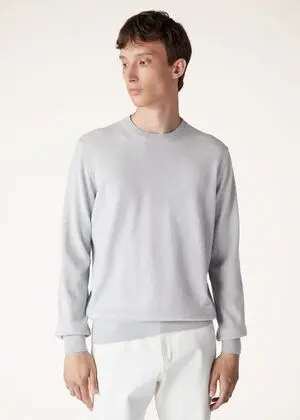 Loro Piana Long-sleeved Crewneck Jumper