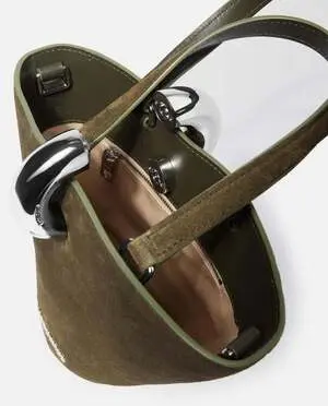 Jacquemus Logo Lettering Bucket Bag