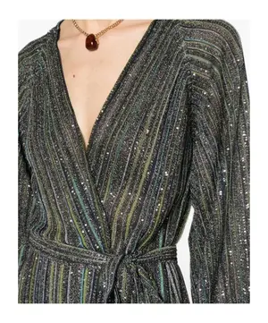 Missoni Sequin-embellished Striped Cardigan