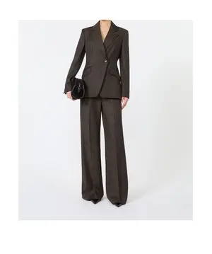 Max Mara Long-sleeve Lapel Blazer