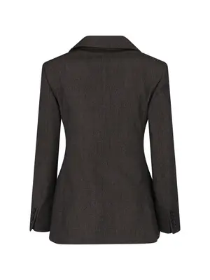 Max Mara Single-breasted Buttoned Blazer