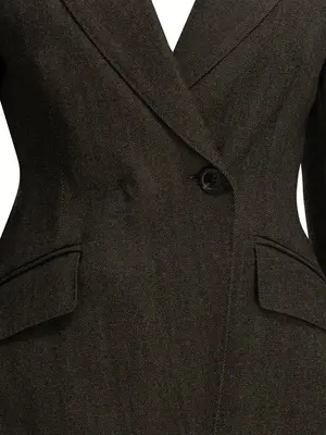 Max Mara Single-breasted Buttoned Blazer