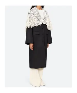 Sea Alina Lace-collar Coat