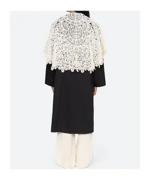Sea Alina Lace-collar Coat