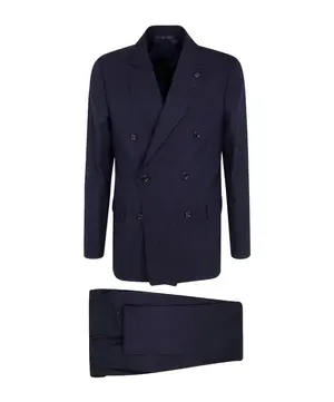 LARDINI Double Breasted Tailored Suit