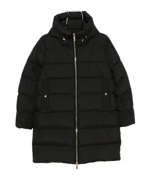 MOORER Long-sleeved Down Jacket - Black