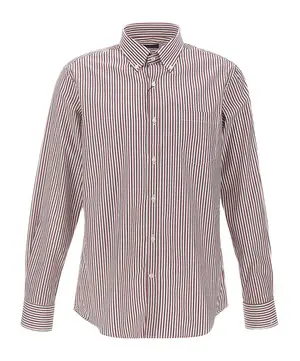 Paul & Shark Striped Button-down Shirt - No
