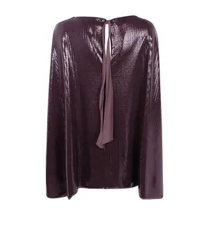 Alberta Ferretti Paillettes Su Jersey' Cape
