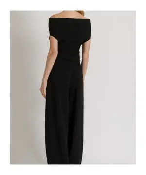 Alberta Ferretti Stretch Knit Top With Jewel Brooch