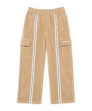 Palm Angels Stripe-detail Cargo Pants - Beige