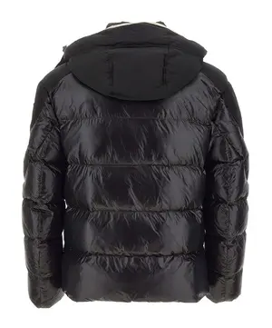 BLAUER. Long-sleeve Hooded Padded Jacket