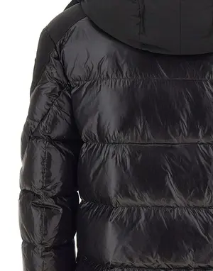 BLAUER. Long-sleeve Hooded Padded Jacket