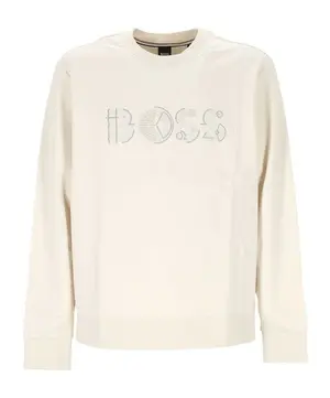 Hugo Boss Crewneck Sweatshirt With Logo Detail - No