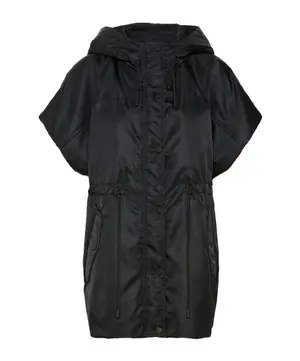 Max Mara Origano Hooded Padded Jacket - Black