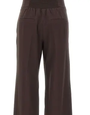 Marella Double-waistband Trousers