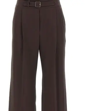 Marella Double-waistband Trousers
