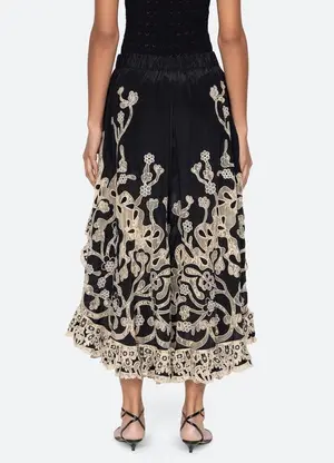 Sea Gracelyn Lace-trimmed Trousers
