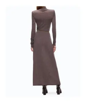 Pinko Fine-knit Roll-neck Dress