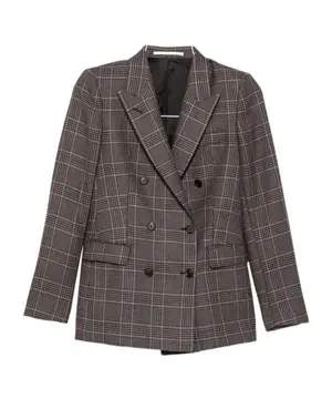 Tagliatore Long-sleeve Blazer - Brown