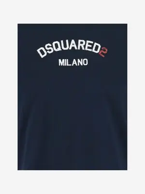Dsquared2 Logo Printed Loose-fit T-shirt