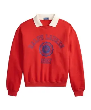 Polo Ralph Lauren Long-sleeved Sweatshirt - Red