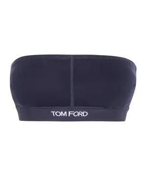TOM FORD Sleeveless Tube Top - Black