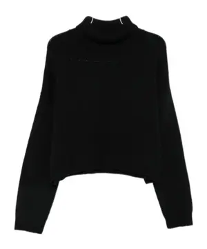 LISA YANG Ribbed Sweater - Black