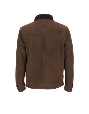 BARBA NAPOLI Long-sleeve Collared Jacket