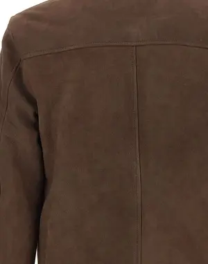 BARBA NAPOLI Long-sleeve Collared Jacket