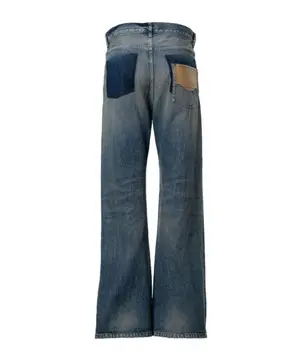 Mihara Yasuhiro Flared Denim Pants