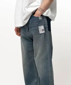Mihara Yasuhiro Flared Denim Pants
