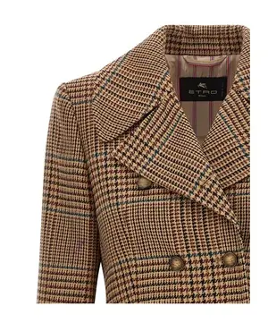 Etro Prince Of Wales Coat