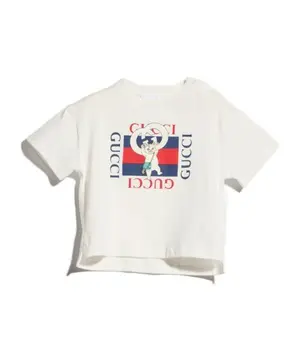 Gucci Cotton T-shirt With Cat Print - White