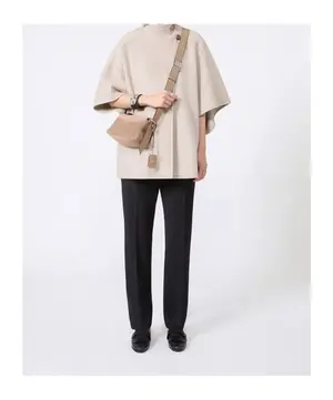Max Mara Zippered Shoulder Bag