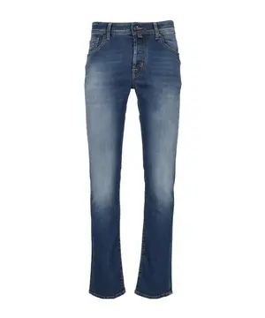 Jacob Cohen Belt Loop Jeans - Blue