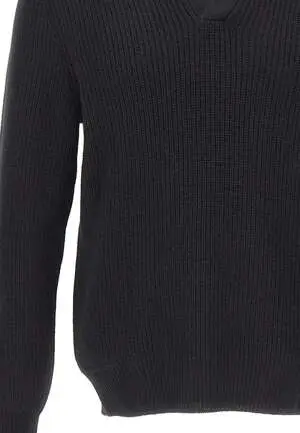 GRAN SASSO Long-sleeve Polo-collar Sweater