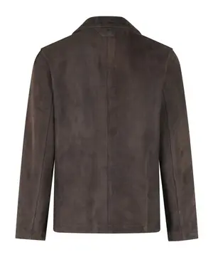 SALVATORE SANTORO Long-sleeve Jacket With Classic Collar And Button Closure