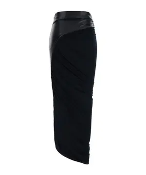 Andamane Panelled Ruched Detail Skirt