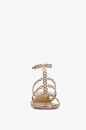 AQUAZZURA Infinity Chain Sandals