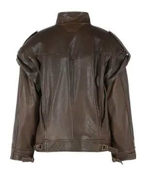 SALVATORE SANTORO Long-sleeve Bomber Jacket