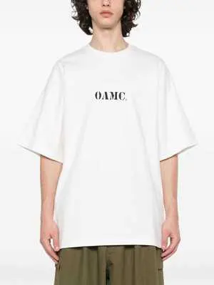 OAMC Logo-print Organic T-shirt