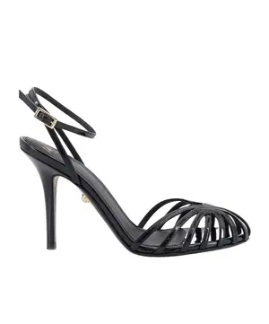 ALEVI MILANO Ally Cage High-heel Sandals - Black