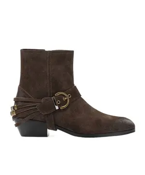 Pinko Round-toe Ankle Boots - Brown