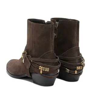 Pinko Round-toe Ankle Boots