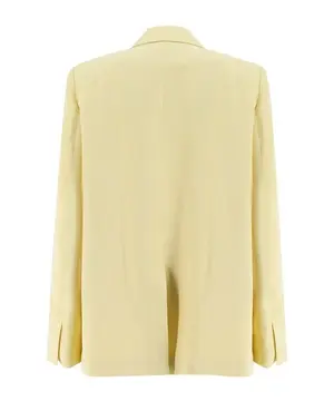 Fabiana Filippi Double Breasted Long Sleeve Blazer