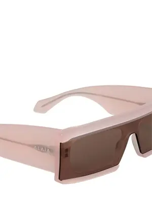 Alaïa Rectangular Mask Sunglasses