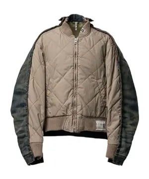 Mihara Yasuhiro Combined Quilt Denim Jacket - Indigo
