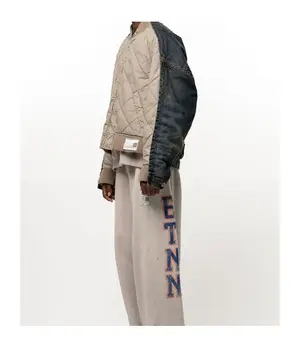 Mihara Yasuhiro Combined Quilt Denim Jacket
