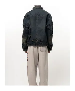 Mihara Yasuhiro Combined Quilt Denim Jacket